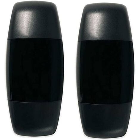 Paar wandmontierte Infrarot-Fotozellen mit Drehung bis zu 180° IP44 CARDIN VEDO180 – NEUTRALE ...