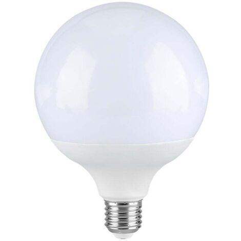 V-TAC PRO LED-Globelampe G120 E27 18 W 110 LM/W Kaltlicht 6500 K Samsung-Chip – 21125