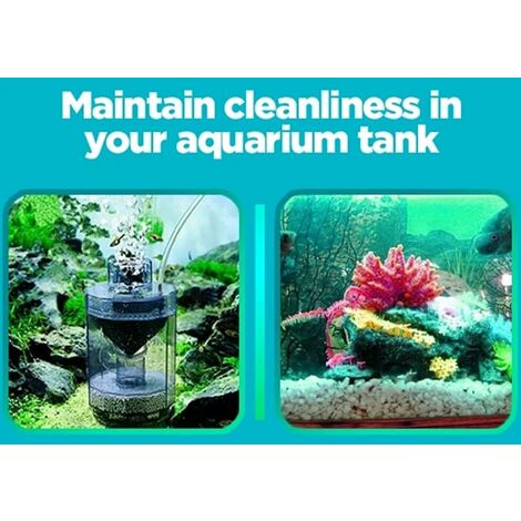 AIDUCHO Filtre À Caca Pour Aquarium, Collecteur De Caca De Poisson ...