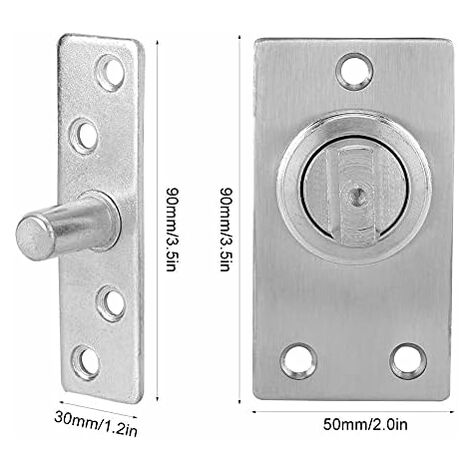 AIDUCHO Charnière De Porte En Bois, Charnières À Pivot Porte, Usage ...