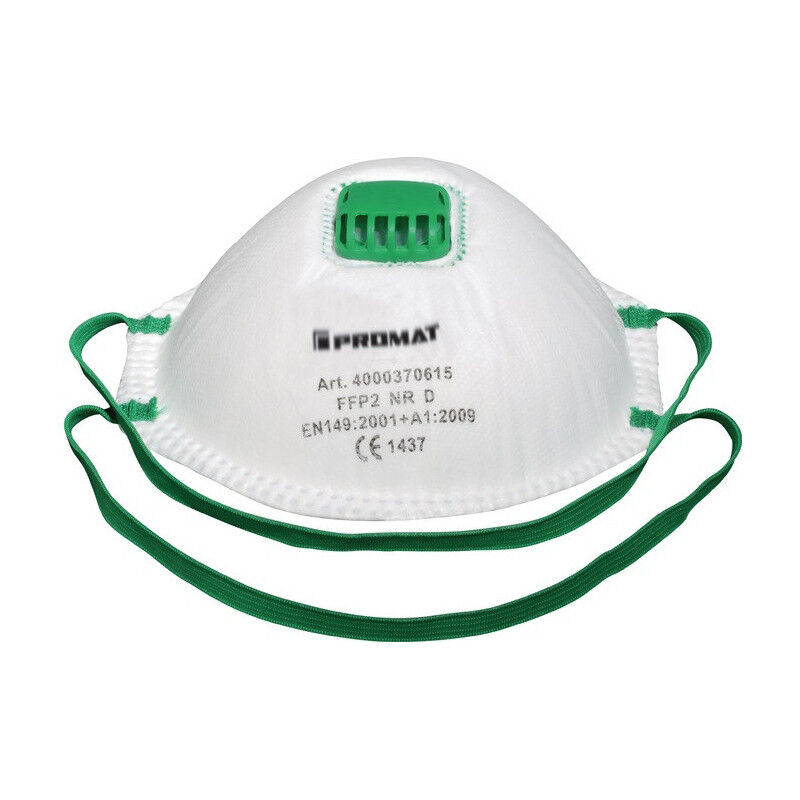 Masque de protection respiratoire Sky EN 149:2001 + A1:2009 FFP2 NR D PROMAT