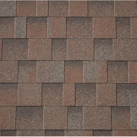 Bardeaux de toit asymétriques premium cèdre rouge 3m²