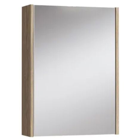 SPECCHIO CONTENITORE MONDO 50X16XH70CM ROVERE