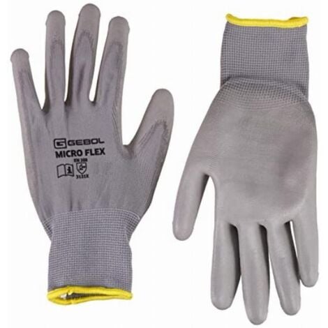 GUANTO MICROFLEX GREY TG.8