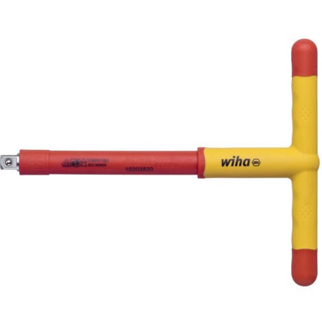 Wiha Quergriff Adapter isoliert für Steckschlüssel (43063)