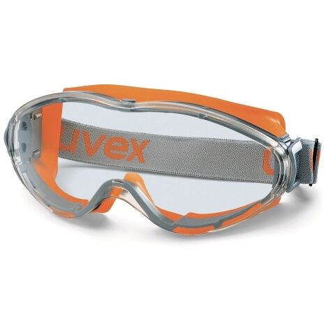 UVEX Vollsichtbrille ultrasonic exc. AS AF klar gr/orange 9302.245