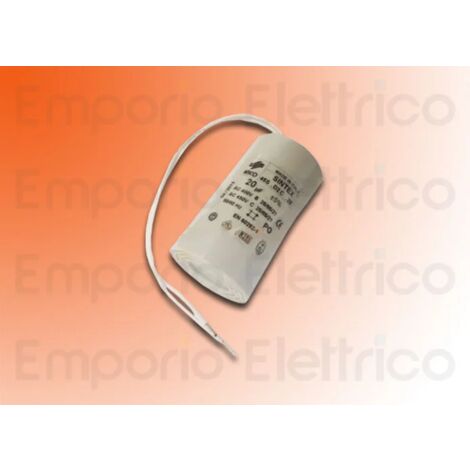 faac pièce détachée cnd pp 20mf 400vac câbles 200mm sans soie 7601395