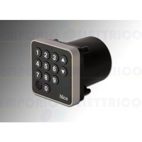 nice sélecteur numérique bluebus à encastrer era keypad edsib