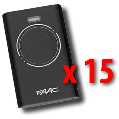 faac 15 x télécommande 2 canaux xt2 433 slh lr 7870071