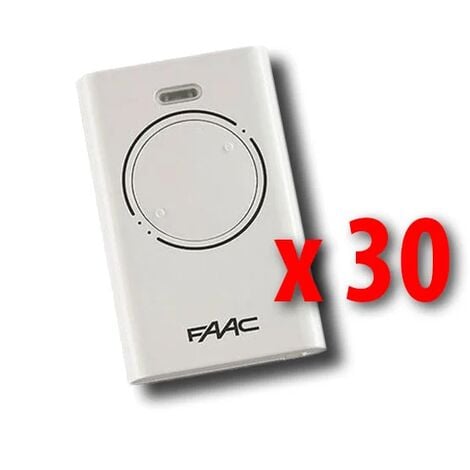 faac 30 x télécommande 2 canaux xt2 433 slh lr 787007