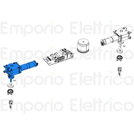 Groupe moteur gauche Came 119RID393 Volare pièce de rechange fiable ...