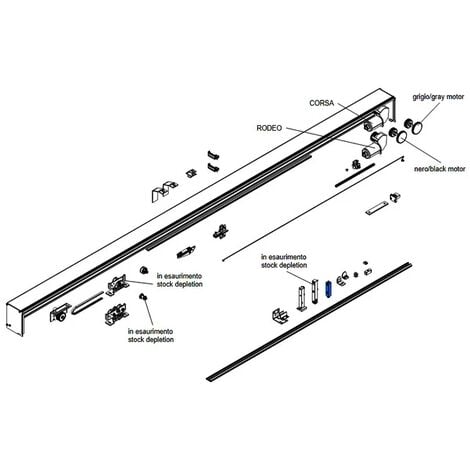 came pièce détachée pivot au sol anti-panique à percer corsa-rodeo ...