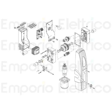 Boîtier armoire de commande Beninca anti-infiltration Zed 9686103 ...