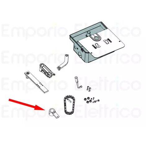 came pièce détachée bras adaptateur caisson frog baf 001baf