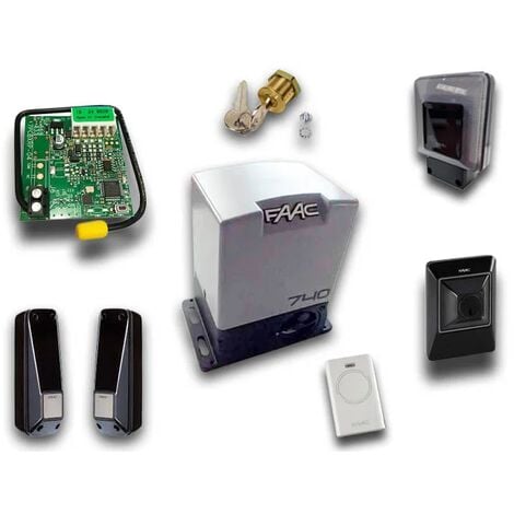 faac kit motorisation 740 230v delta2 kit safe 1056303445fr