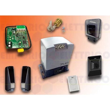 faac kit motorisation 740 230v delta2 kit safe 1056303445fr