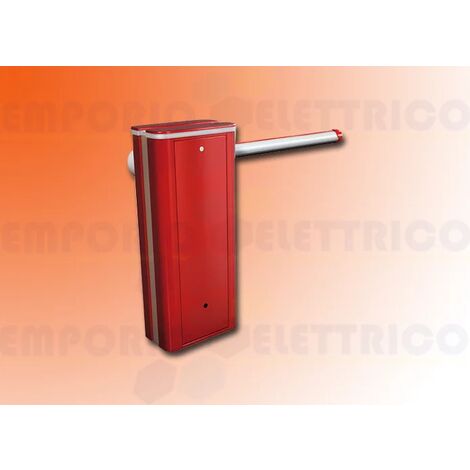 faac kit barrière automatique 24v avec capot rouge 104680 hybrid b680h kit r
