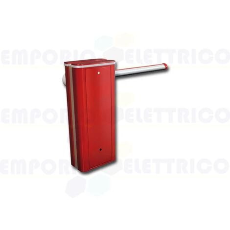 faac kit barrière automatique 24v avec capot rouge 104680 hybrid b680h kit r