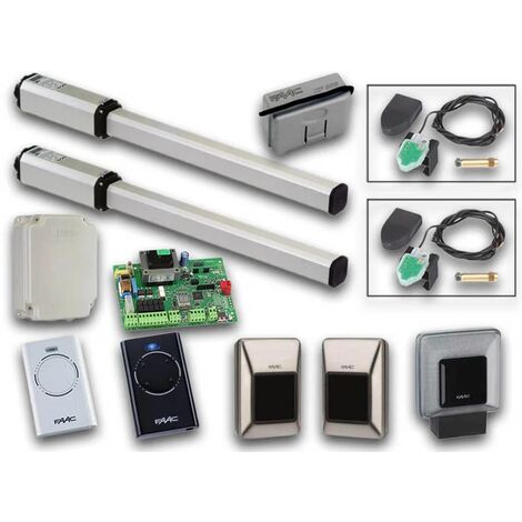 faac kit automatisation portails battants 230v leader plus integral 105633145