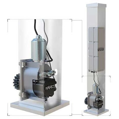 faac motoréducteur intégré 24v c4000i 109001
