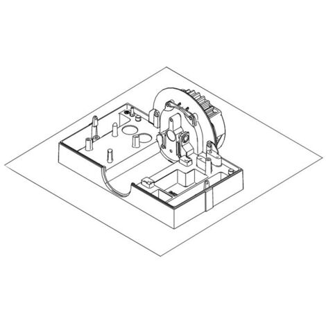 faac pièce détachée groupe corps c721 63002695