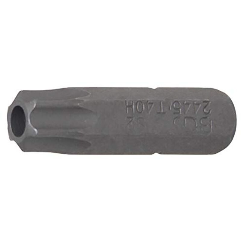 Punta longitud 25 mm entrada 6,3 mm (1/4") perfil en T (para Torx) con ...