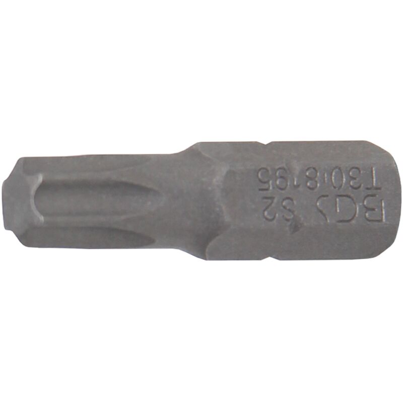 Punta longitud 25 mm entrada 6,3 mm (1/4") perfil en T (para Torx) T30