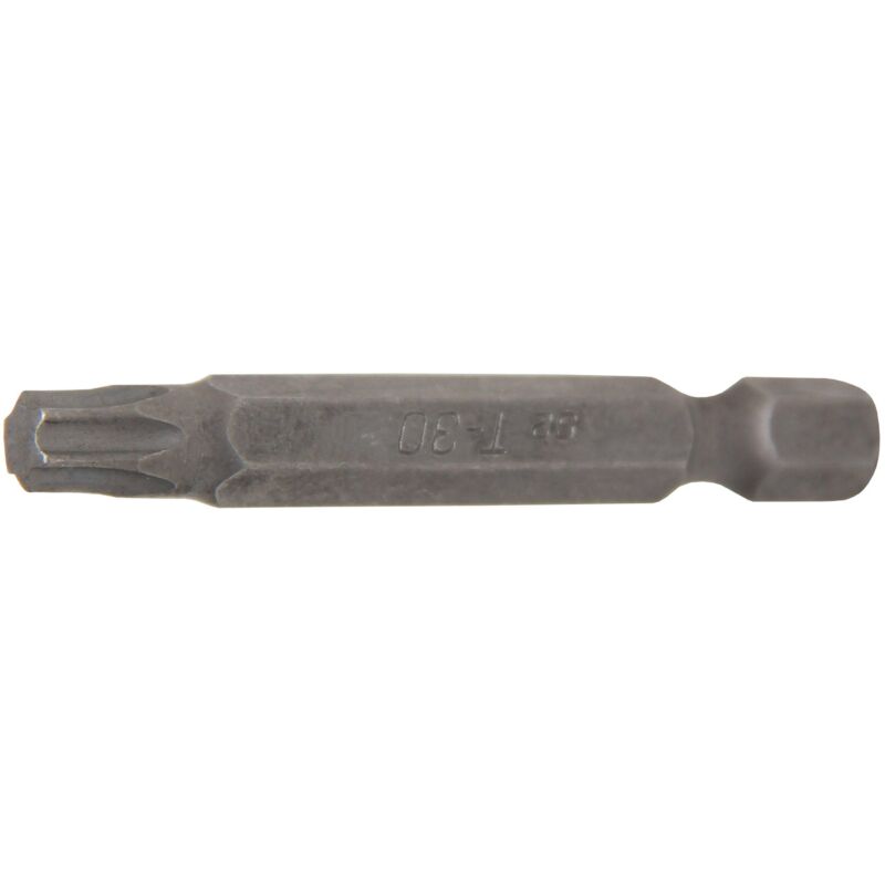 Punta longitud 50 mm entrada 6,3 mm (1/4") perfil en T (para Torx) T30