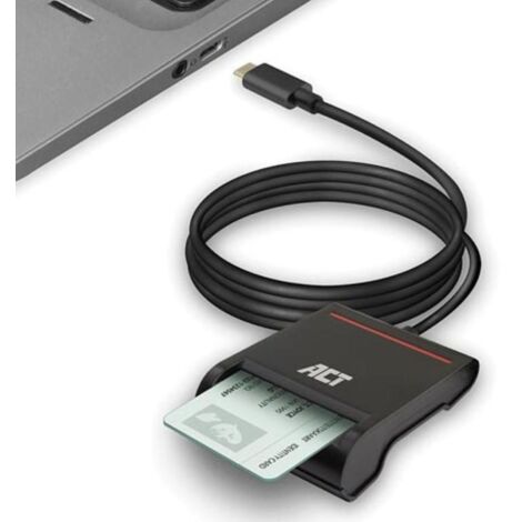 Lector de Tarjetas Inteligentes (Smart Card) USB-C