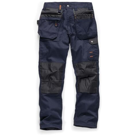 Pantalón Worker Plus, color azul Talla 36 S