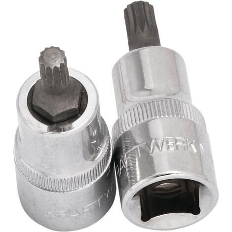 1/2" vaso-punta XZN M12