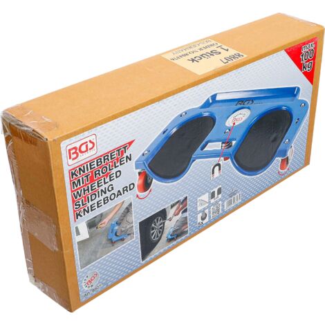 Panel con ruedas para trabajar arrodillado máx. 100 kg