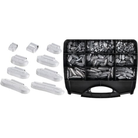 Surtido de contrapesos de equilibrado de ruedas 320 piezas