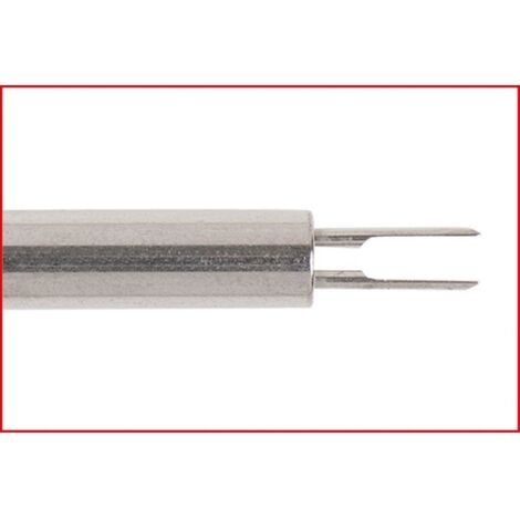 Extractor de terminales para conectores Faston - 1,5 mm
