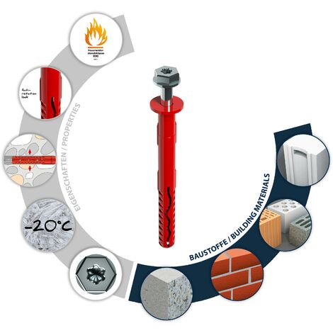 Fassad Rahmendübel Fassad KB 10 x 100 mm