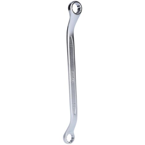 Chiave poligonale a due bocche, leggermente piegata, 10x11 mm