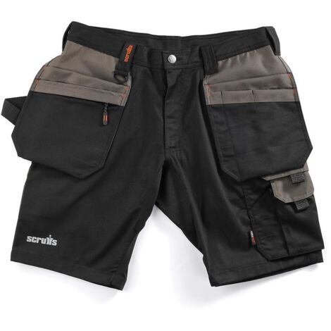 Bermuda Worker Plus Holster neri Taglia 42