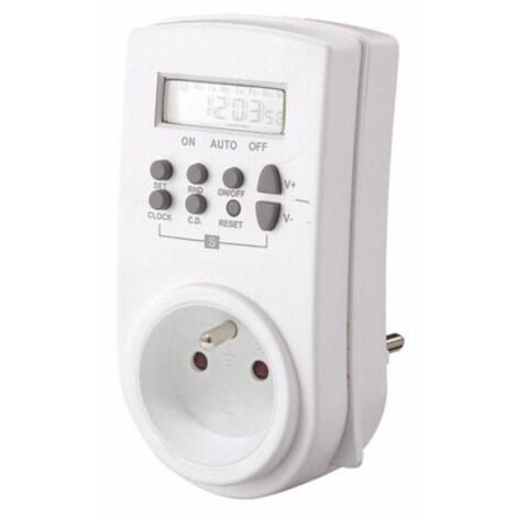 TIMER SETTIMANALE DIGITALE - SPINA FRANCESE