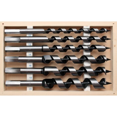 Serie di punte da legno 200 mm 6 pz.