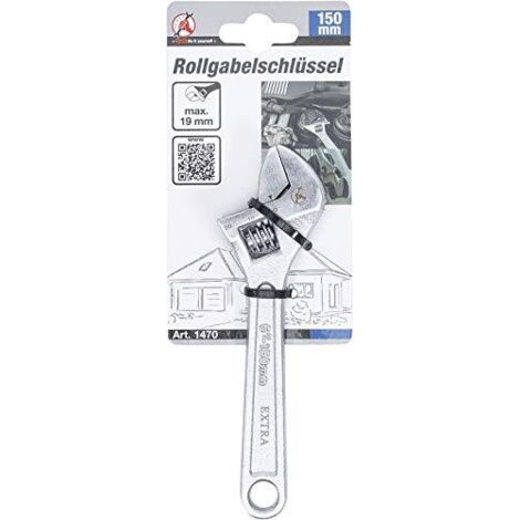 Chiave a rullino regolabile 150 mm 19 mm