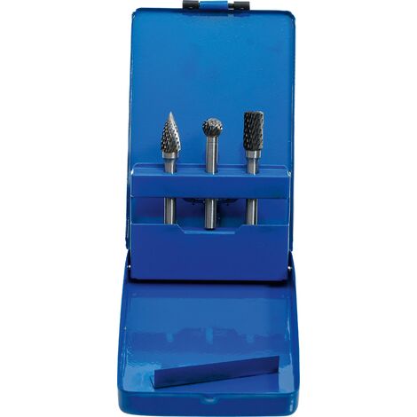 BGS technic Set di frese metallo duro / carburo 3 pz.