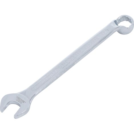 Chiave combinata anello-forchetta, piegata 15 mm