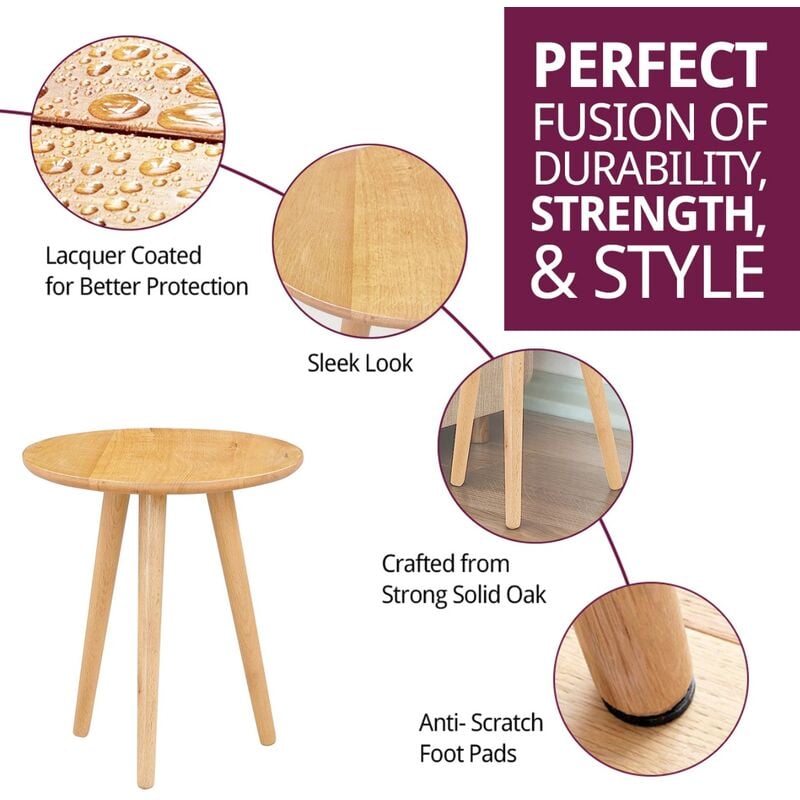 Small wood accent table store