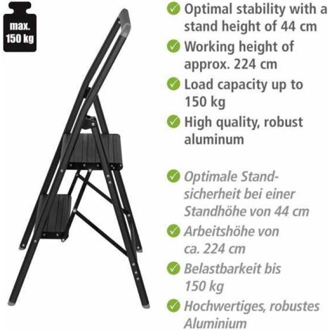 Klappleiter, 2 Grad, WENKO