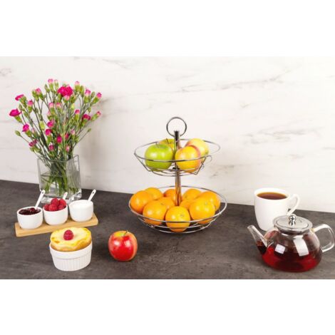 Elegantes Obst Etagere Depot Fotos