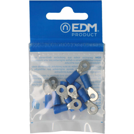 Terminal preaislado redondo pvc (blister 10 unid.) ø interno 3,5m ø ...