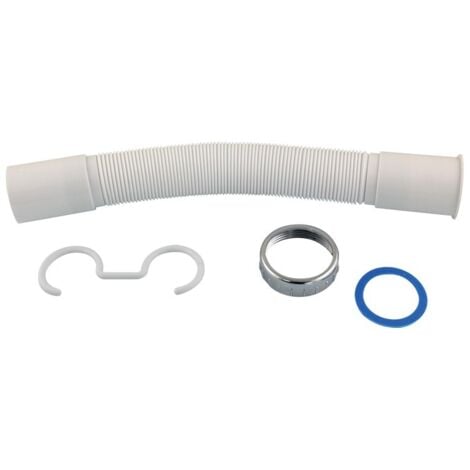 Tuyau flexible et extensible d'évacuation 40 mm 1'' 1/2