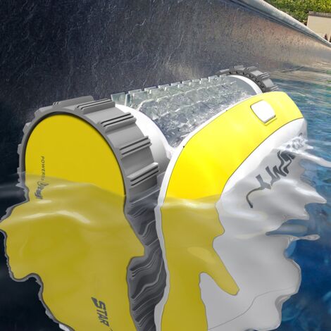 Poolroboter Cosmy Star mit App BWT Steuerung Gyroskop Wasserlinie ...