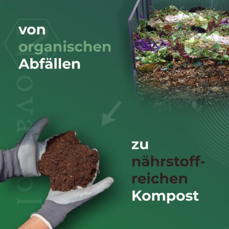 Novatool Komposter Garten-Komposter
