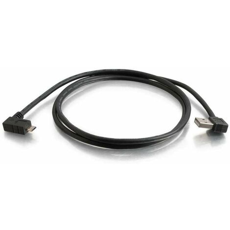 C2G 81705 USB Kabel 2 m USB 2.0 USB A Micro-USB B Schwarz